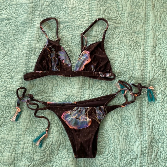 FARM Rio | Swim | Farm Rio Jellyfish Colors Bikini Set | Poshmark
